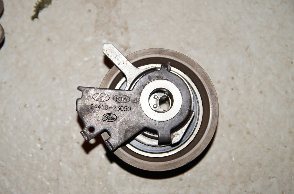 2441023050 ШКИВ НАТЯЖИТЕЛЯ РЕМНЯ ГРМ KIA HYUNDAI | Запчасти на DRIVE2