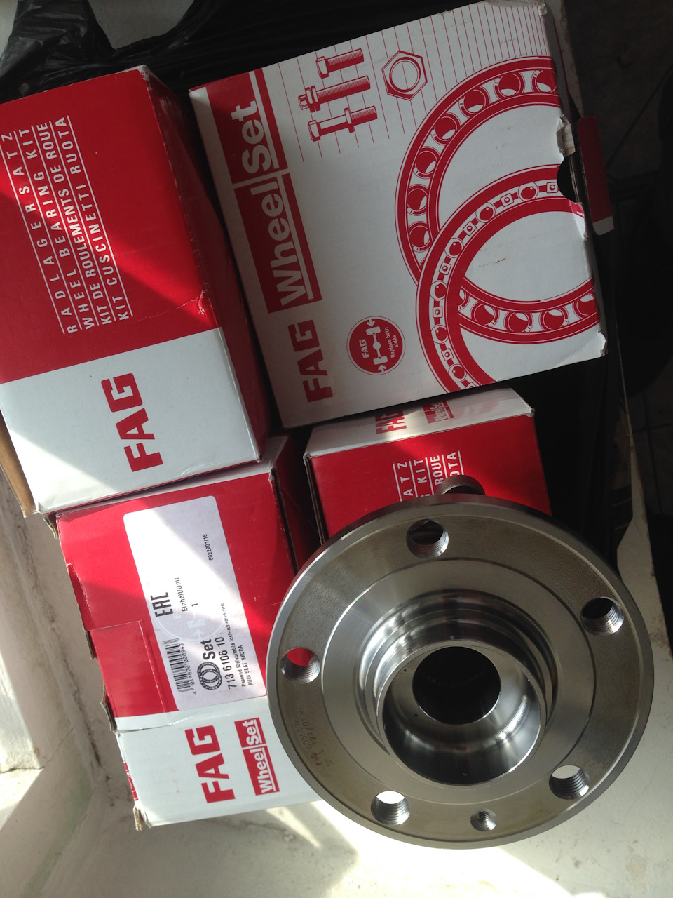 713610610 Комплект подшипника ступицы колеса FAG | Запчасти на DRIVE2