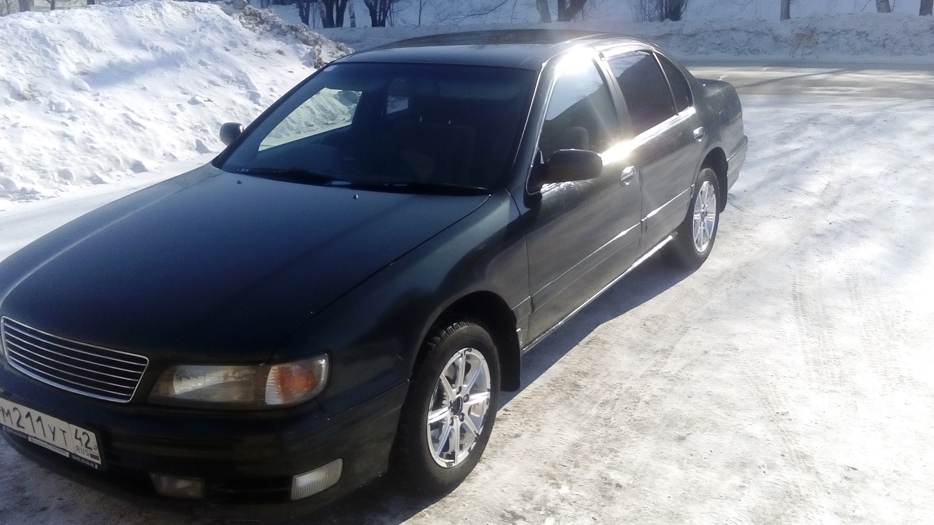 первые обновы и постановка на учёт — Nissan Cefiro (A32), 2 л, 1997 ...