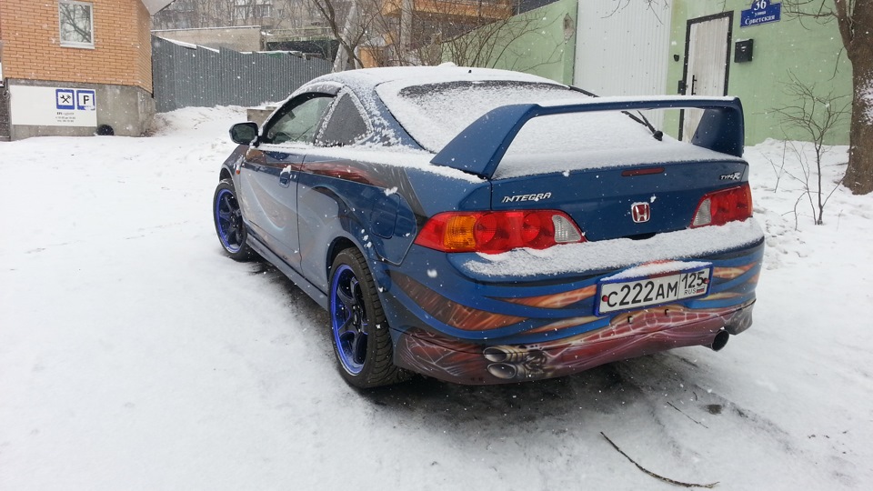 Возвращение после нелегала — Honda Integra Type R (DC5), 2 л, 2004 года ...