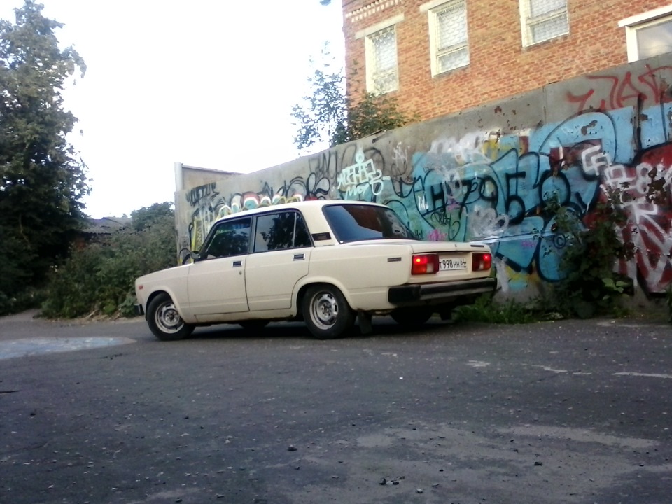 2. Фото внешнего вида в данный момент. — Lada Riva 1200, 1,2 л, 1986 ...