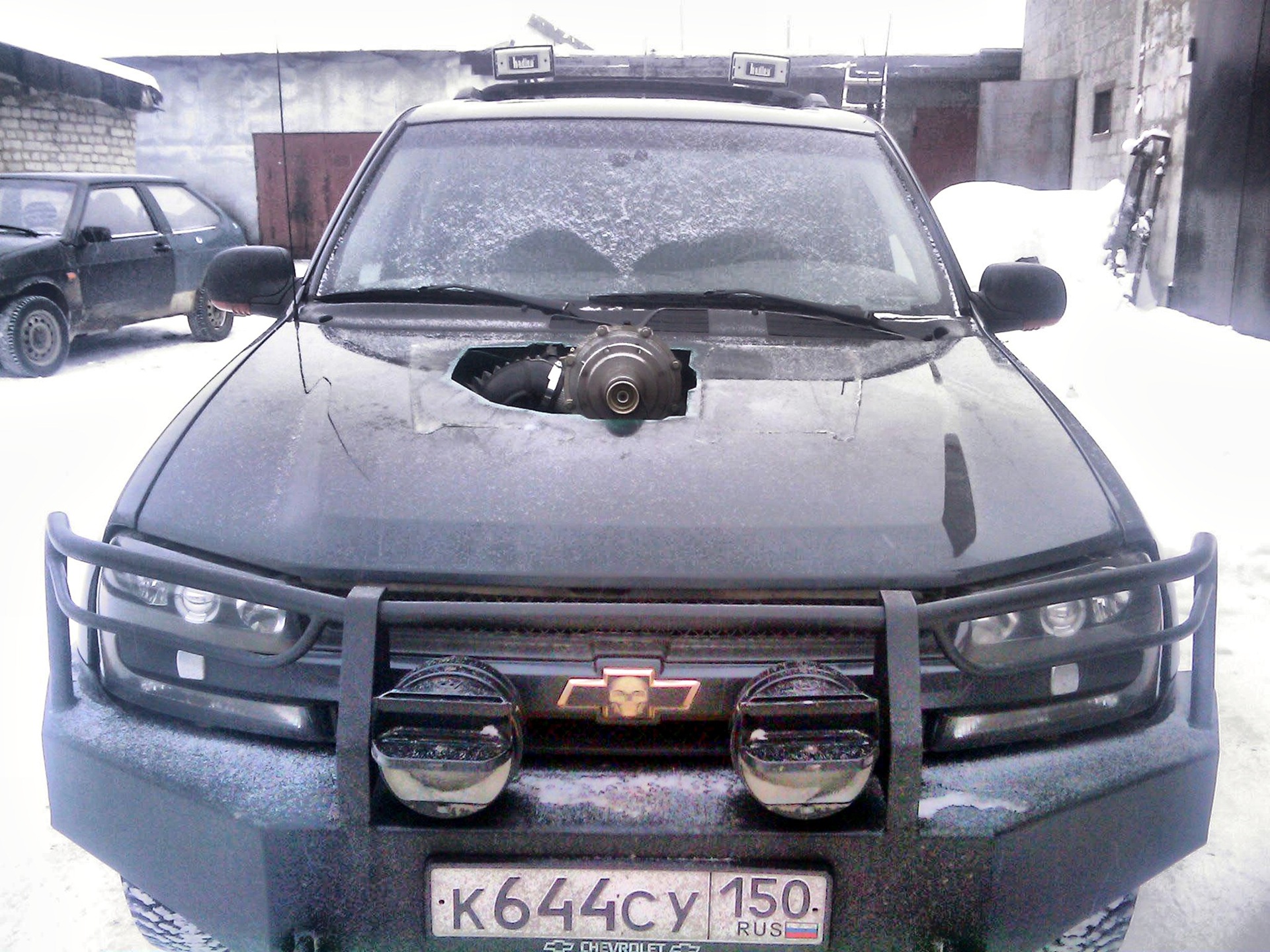 Кепка на капот Chevrolet часть 2 — DRIVE2