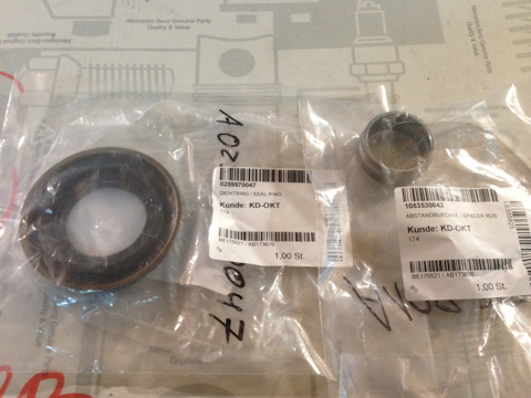 A0259970047 Сальник дифференциала Mercedes | Запчасти на DRIVE2