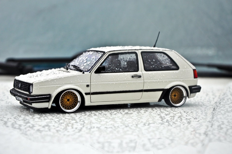VW GOLF mk2 CL — Сообщество «Масштабные Модели» на DRIVE2