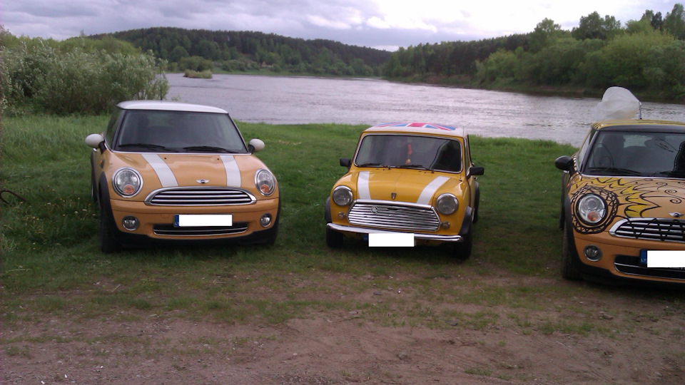 MINI Cooper Mk II 1.6 бензиновый 2010 | MELLOW YELLOW на DRIVE2