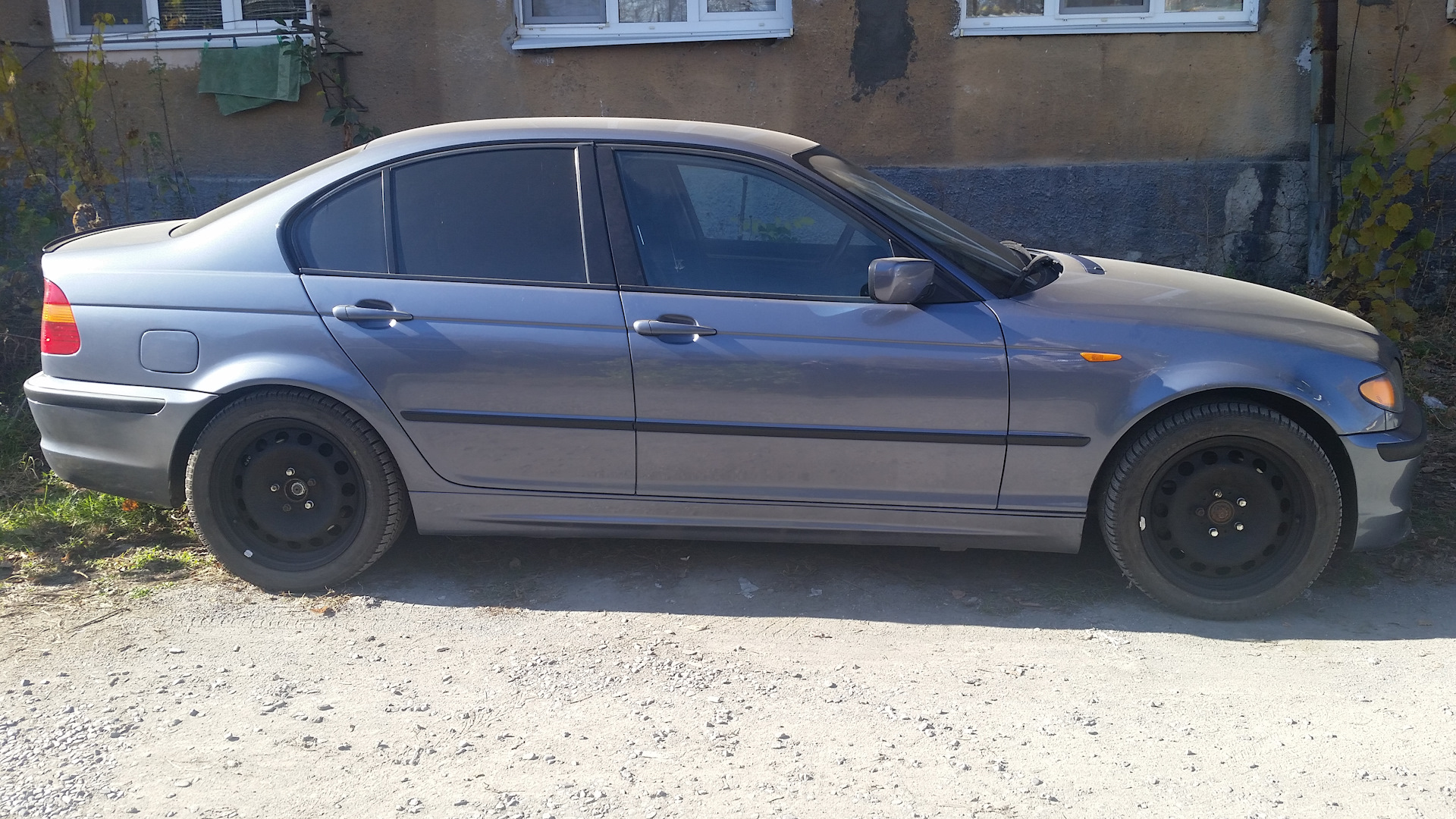 Переобуваемся к зиме на R17 штампы на Е46 — BMW 3 series (E46), 2 л ...