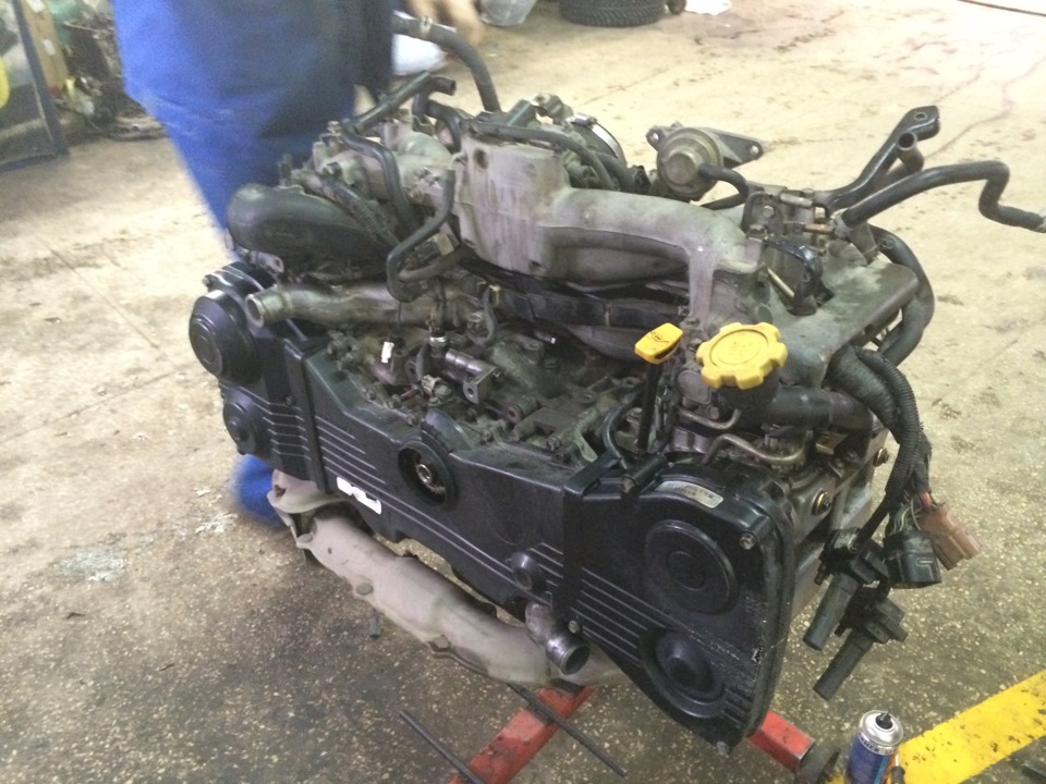 Реанимация ДВС Часть 2 — Subaru Impreza WRX STI (GD), 2 л, 2000 года ...