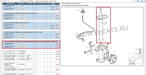 31326764462 Амортизационная стойка П Пд BMW | Запчасти на DRIVE2