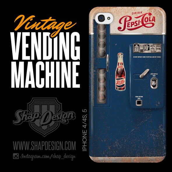 Cases for iPhone. American Vintage vending machine — DRIVE2