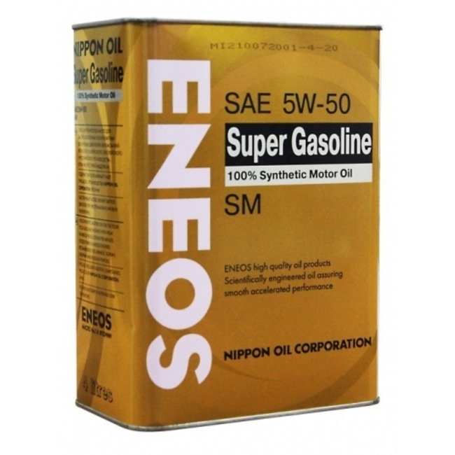 Моторное масло ENEOS 5W50 — Lada 21113, 1,5 л, 2002 года | расходники | DRIVE2