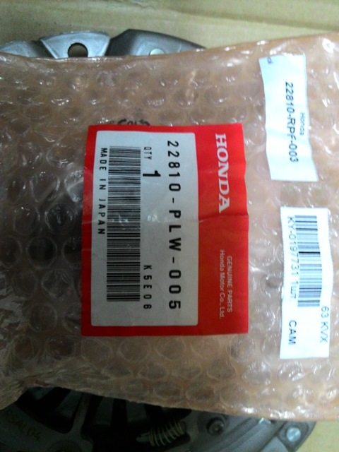 22810PLW005 Комплект сцепления CIVIC EG/EF/EJ/EK/ES/EU 87-05/HR-V 98-05 ...