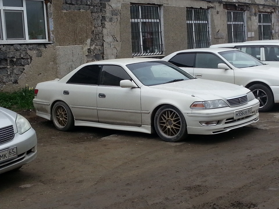 только поставил на этом самом месте 1 фото с тюнингом. — Toyota Mark II (100), 2,5 л, 1999 года ...