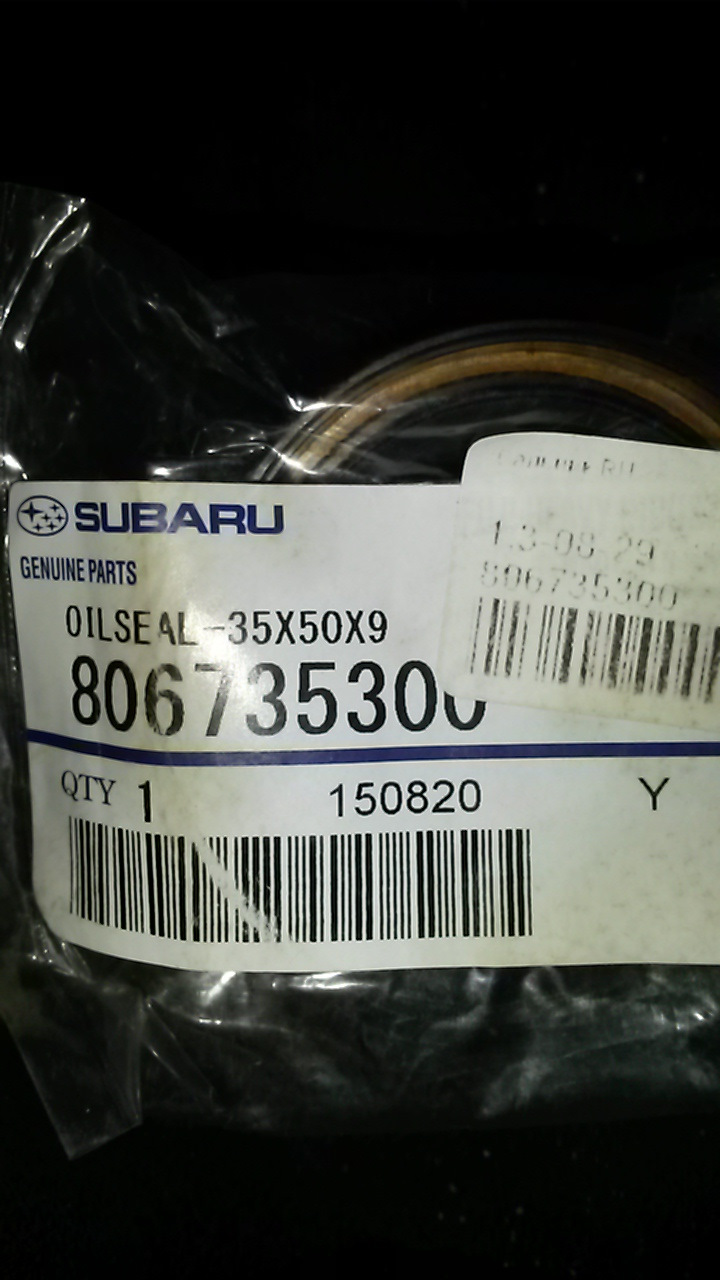 806735300 Сальник привода FR FORESTER 07-/IMPREZA 08-/LEGACY 08 ...