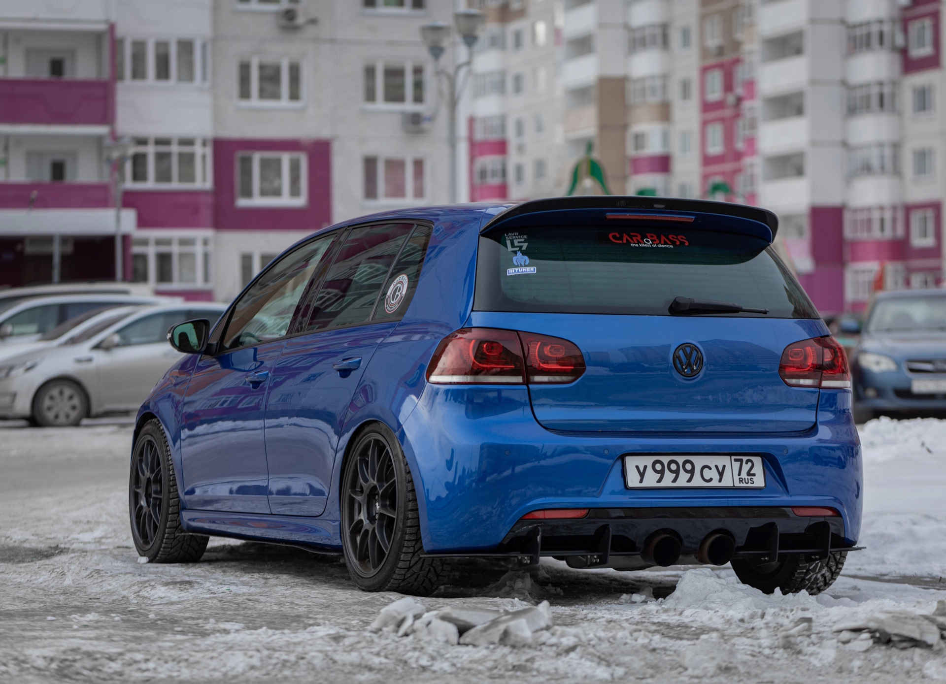 Просто зимние фотки и немного инфы) — Volkswagen Golf R Mk6, 2 л, 2012 ...