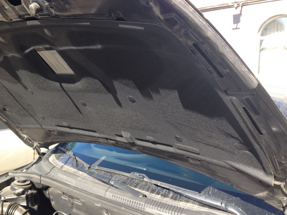 Шумоизоляция капота GM — Chevrolet Cruze (1G), 1,8 л, 2011 года ...