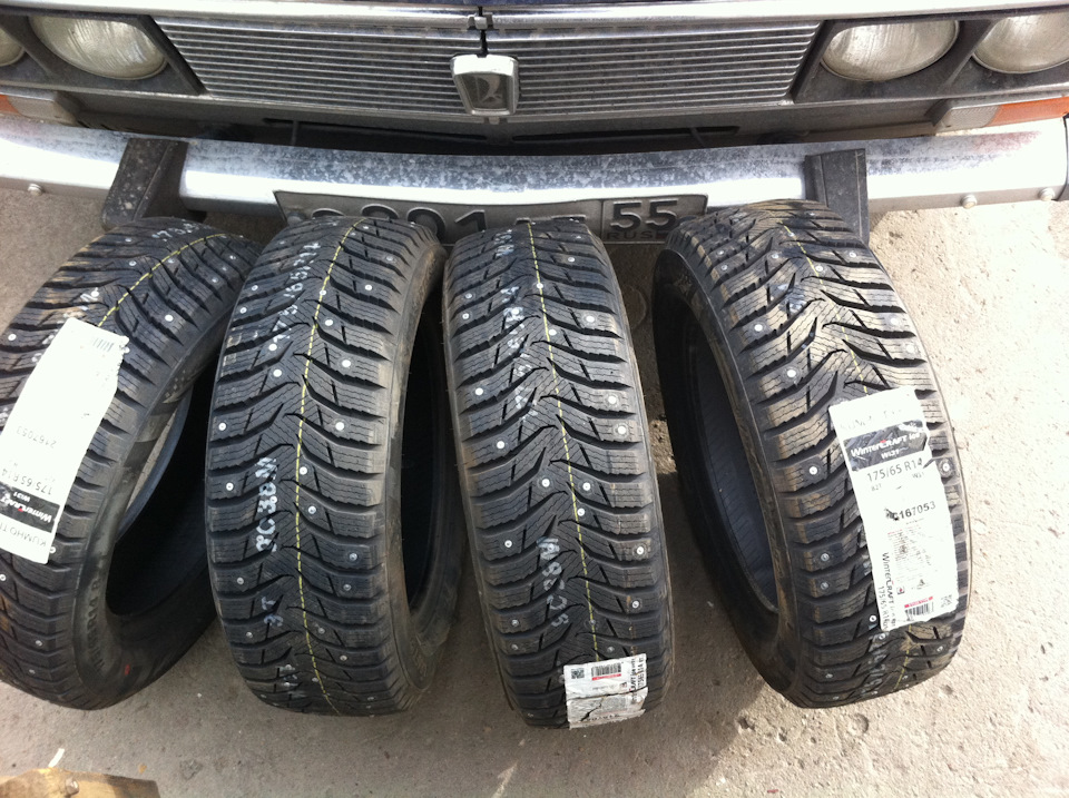 Зимняя резина kumho wintercraft ice wi31 — Lada 2106, 1,6 л, 1998 года ...