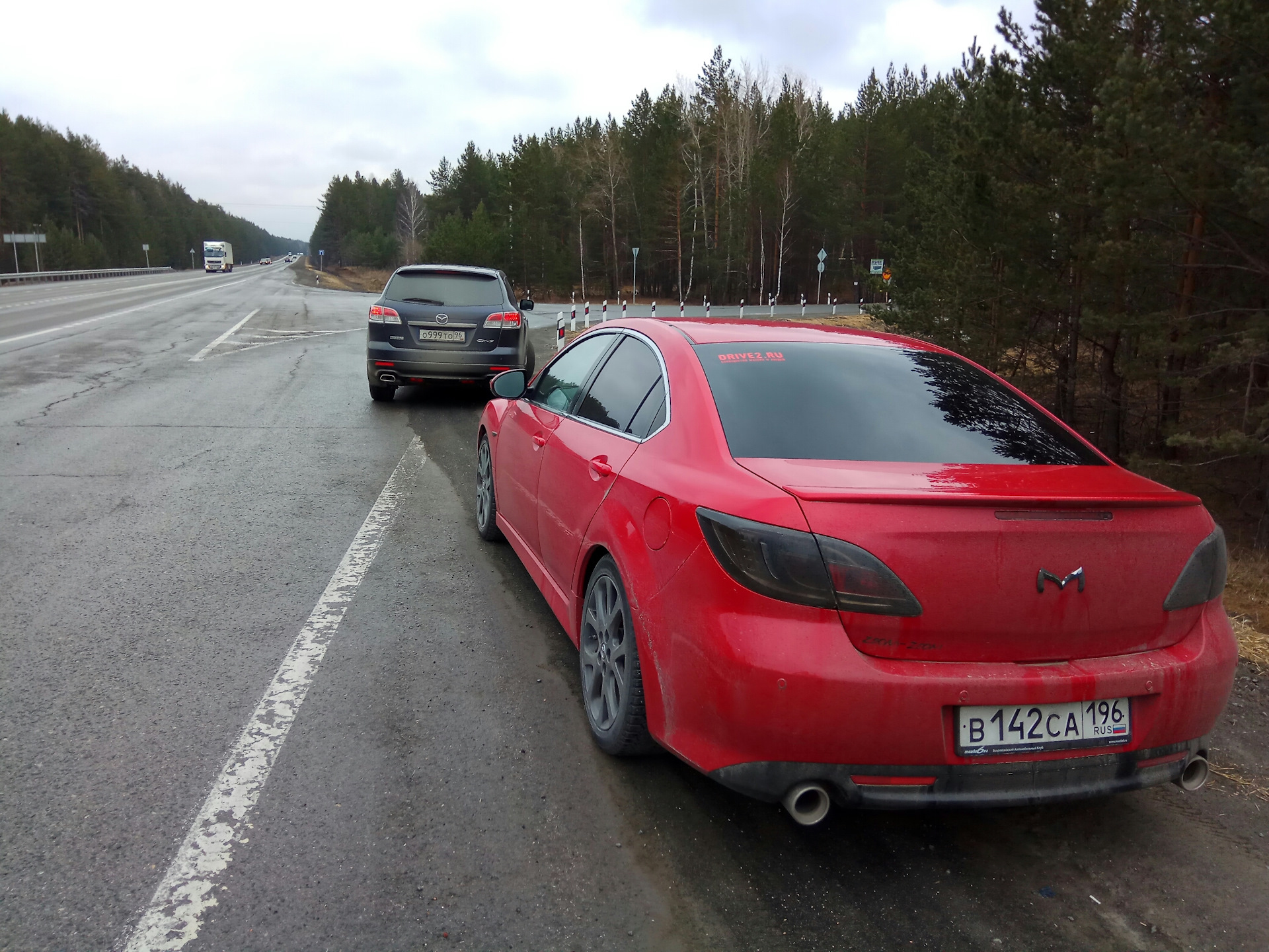 Встреча бывшей 6 с настоящей 9! — Mazda 6 (2G) GH, 2,5 л, 2007 года | встреча | DRIVE2