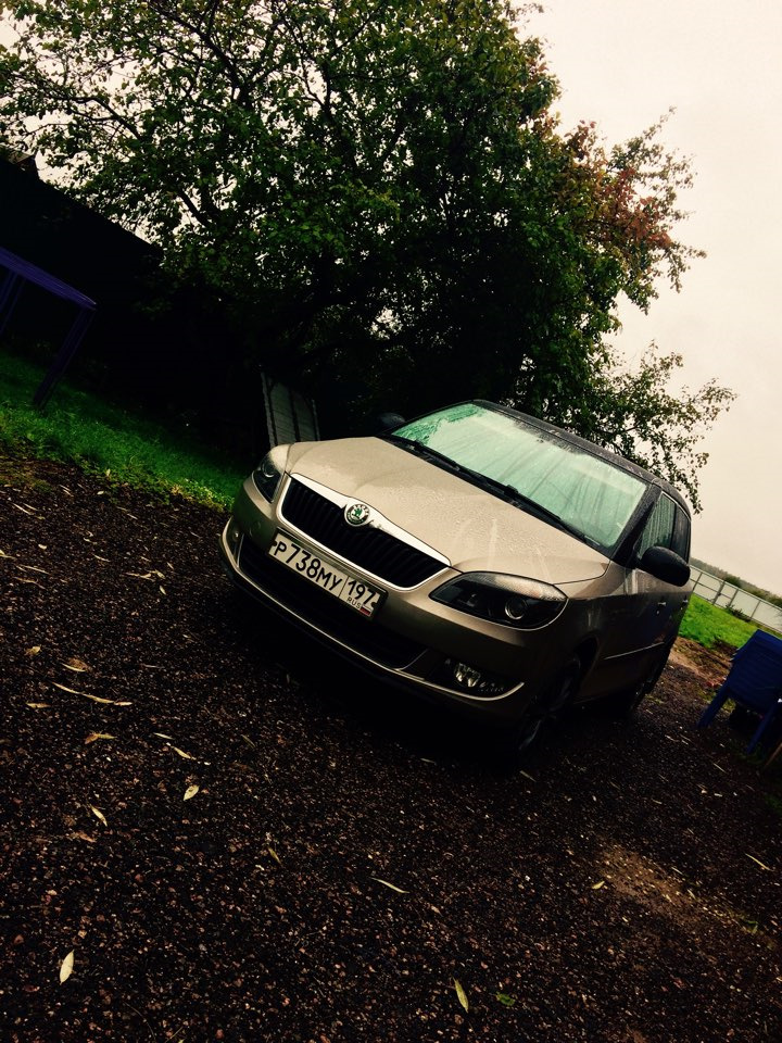 Пару новых фото)))) пока в отпуске)))) — Skoda Fabia Mk2, 1,6 л, 2011 ...
