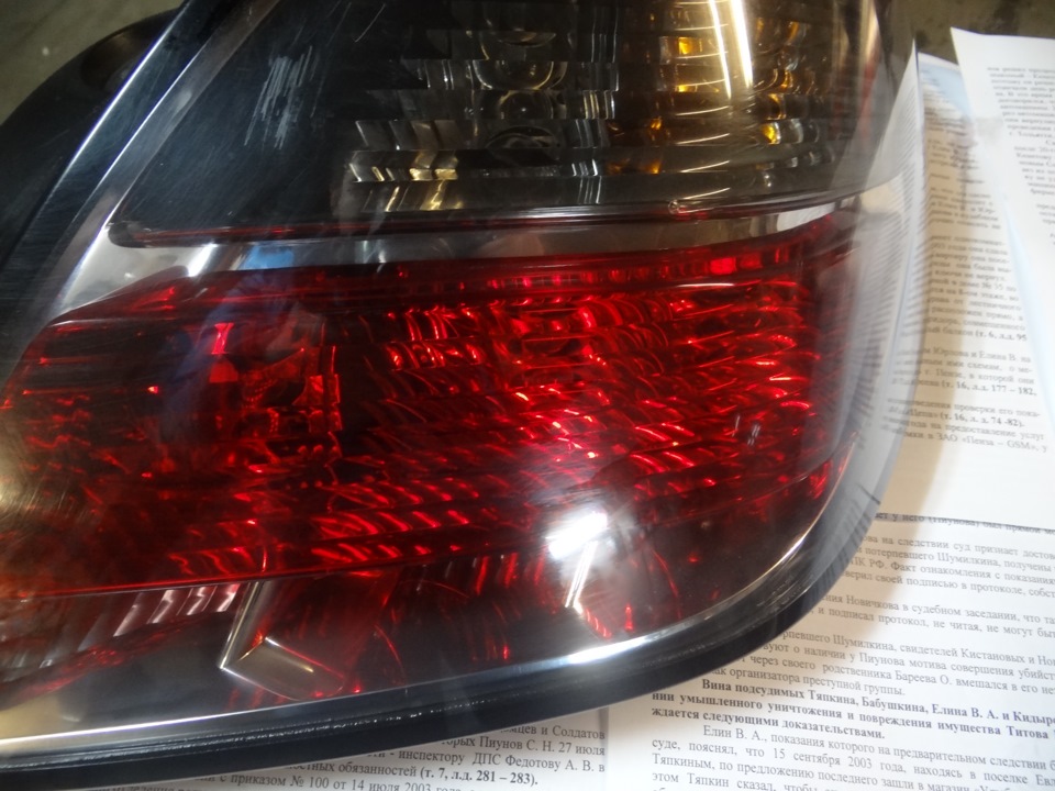 Тонируем задние фары в Plasti dip. — DRIVE2