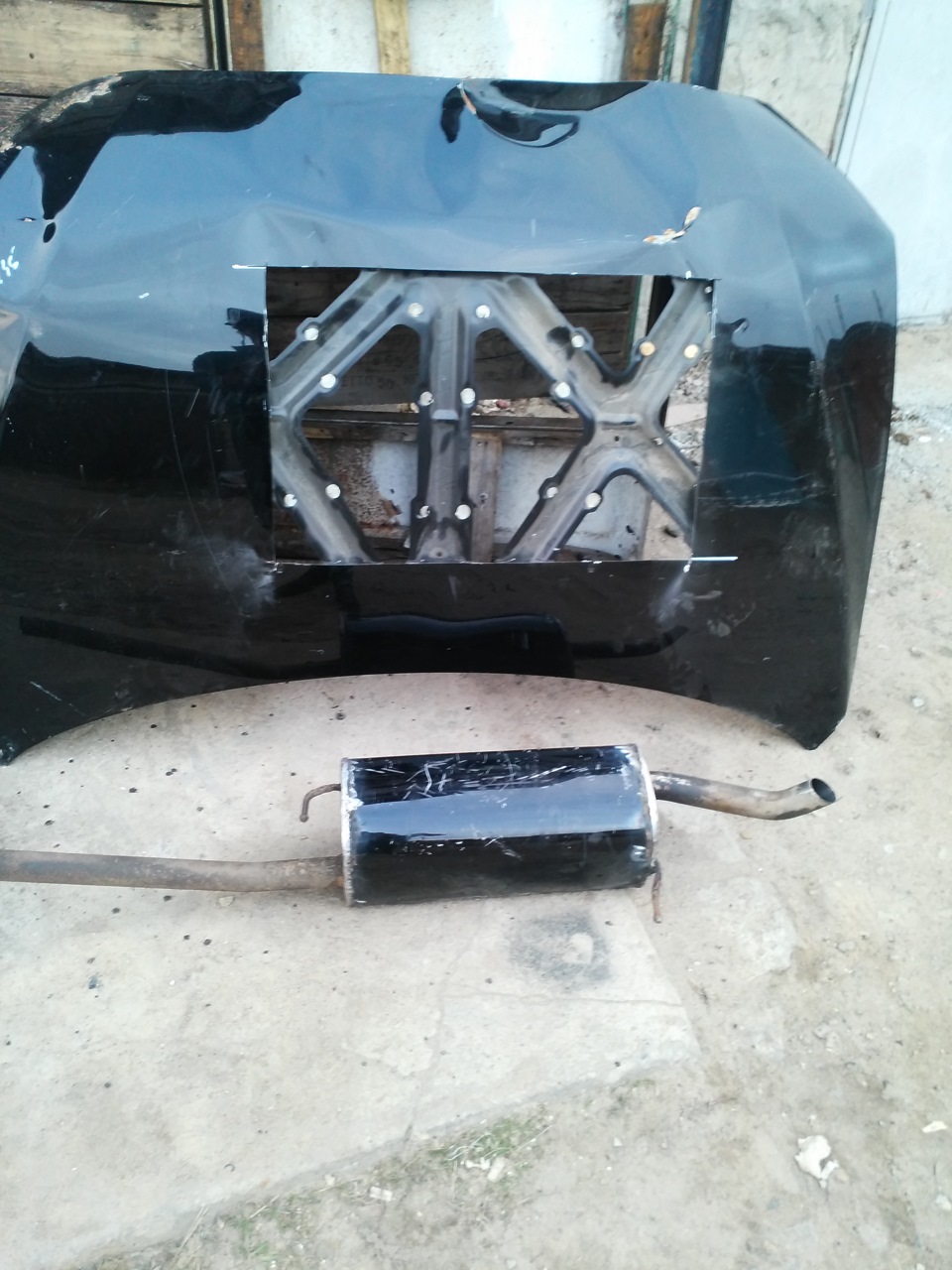 Глушитель стал рычать, вылечим) — Ford Fusion, 1,4 л, 2007 года ...