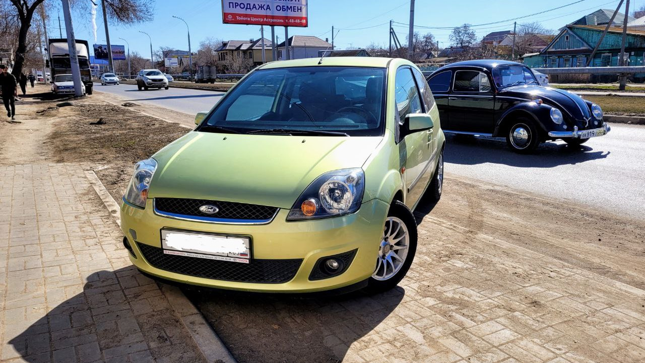 Ford Fiesta (Mk V) 1.6 бензиновый 2006 | 1.6 Sublime на DRIVE2