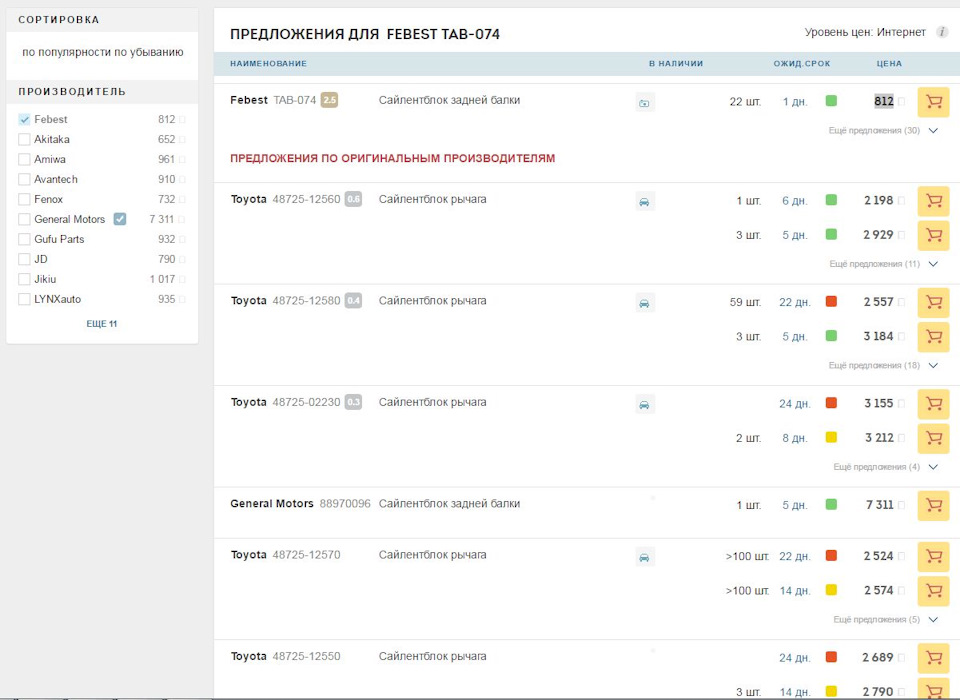 4872512580 САЙЛЕНТБЛОК ЗАДНЕЙ БАЛКИ TOYOTA LEXUS | Запчасти на DRIVE2