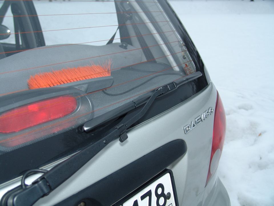 Экстерьер: Щетки дворников — Daewoo Matiz (M100/M150), 0,8 л, 2004 года ...