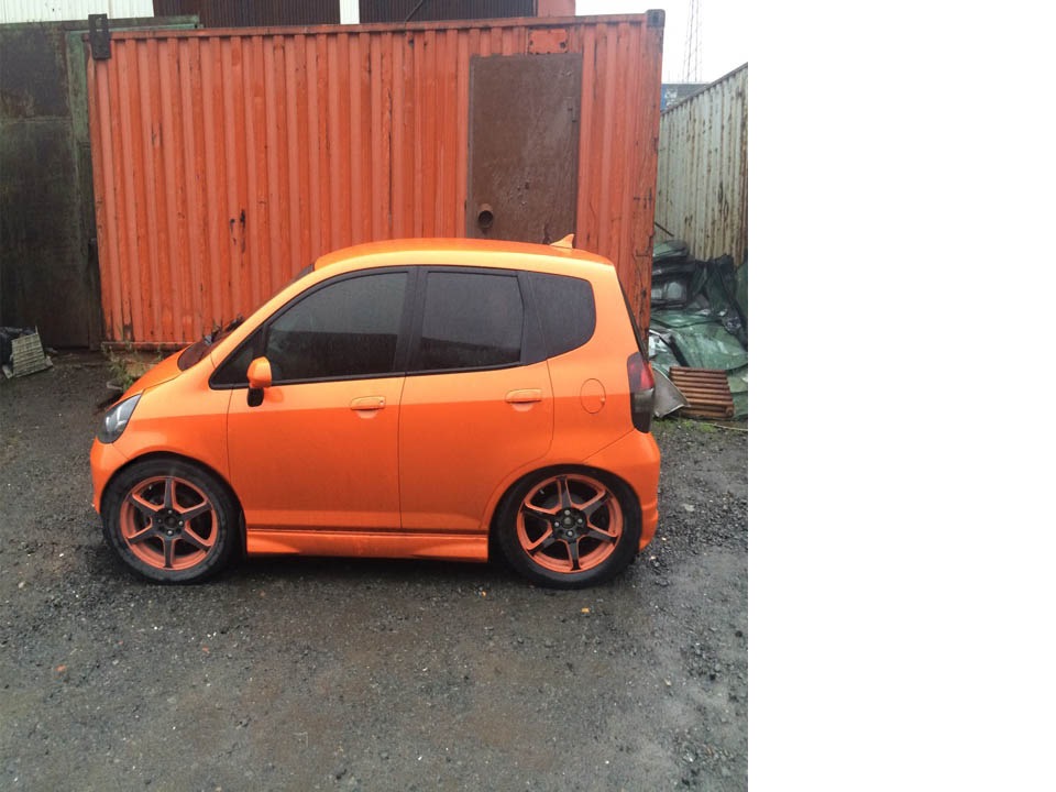 Мини-фит — Honda Fit (1G), 1,5 л, 2003 года | прикол | DRIVE2