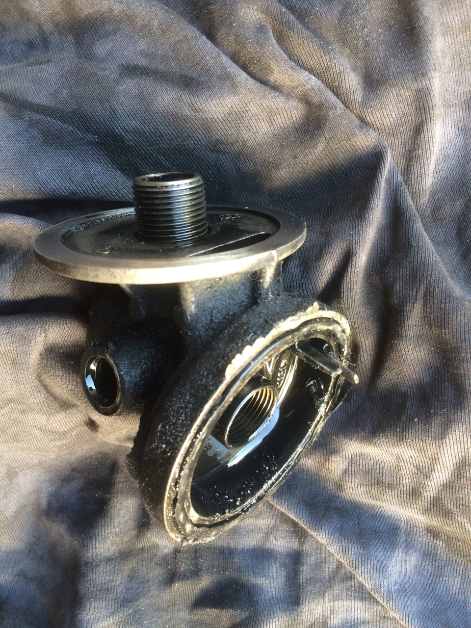 Замена масла и прокладок теплообменника — Renault Megane II, 1,5 л ...