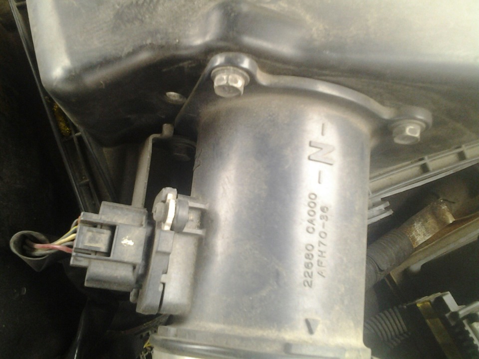 Замена масла и фильтров — Nissan Teana (J31), 2,3 л, 2007 года ...