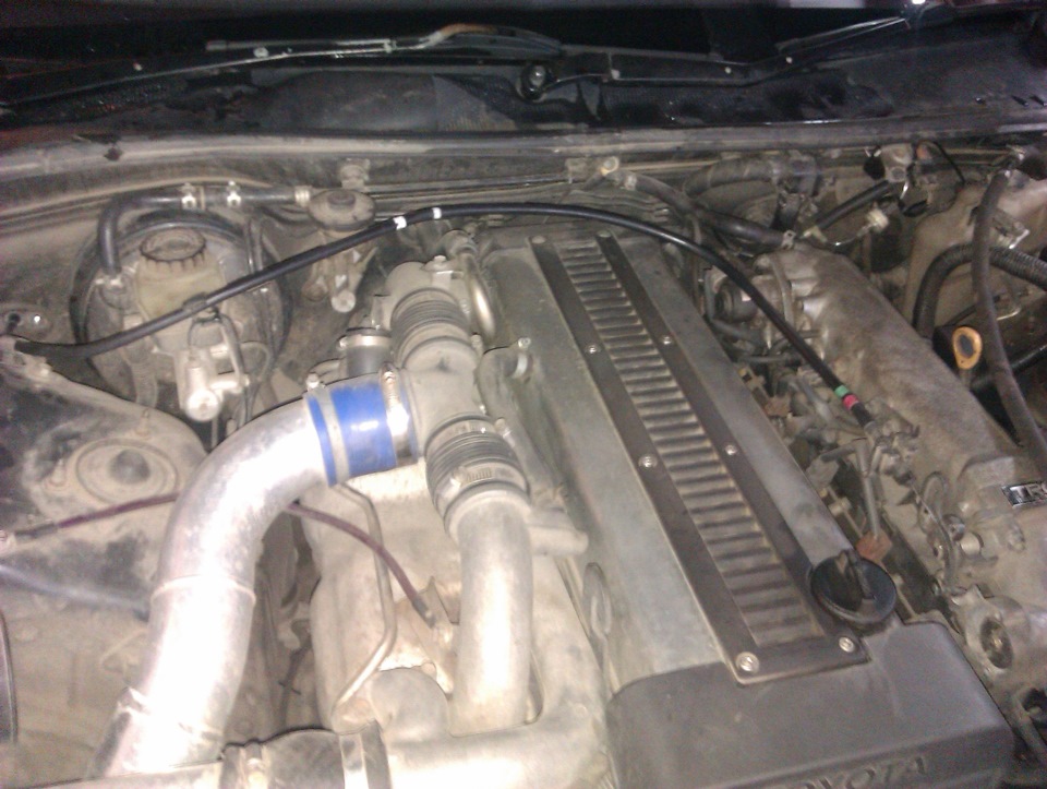 Трос акселератора — Toyota Mark II (90), 2,5 л, 1992 года | своими ...