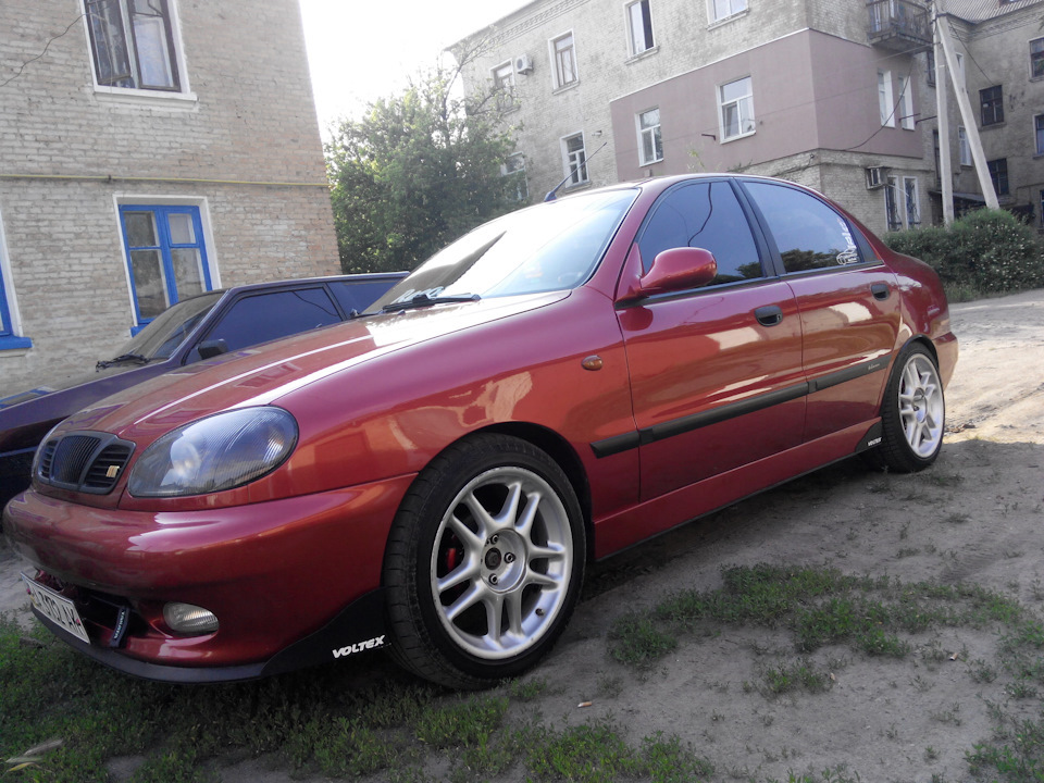 Azev 17 на JDMке) — Daewoo Lanos, 1,5 л, 2008 года | колёсные диски ...