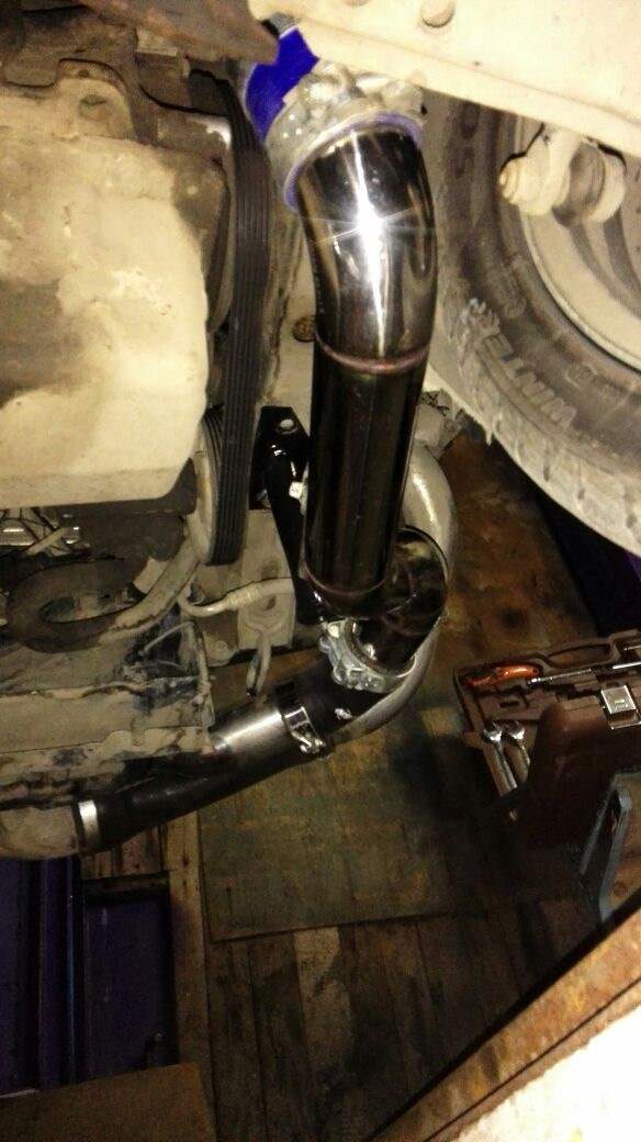 Впускной пайп для Октавии 1.8 turbo. — DRIVE2