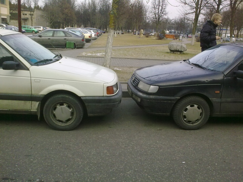 Приклечиния в субботний день — Volkswagen Passat B4 1 8 л 1994 года