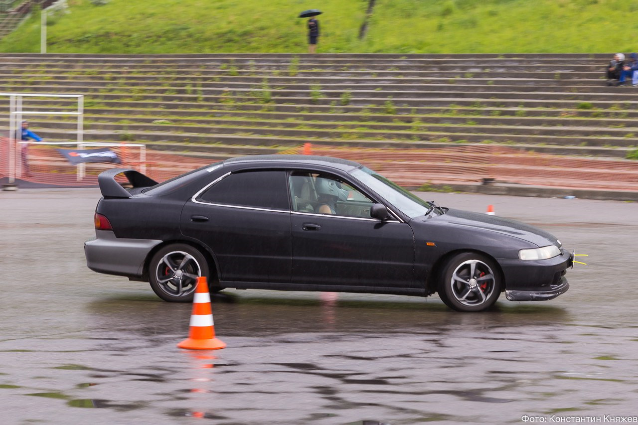 Gymkhana 2017 1-й этап — Honda Integra (DB6-DB9), 2,3 л, 1998 года ...