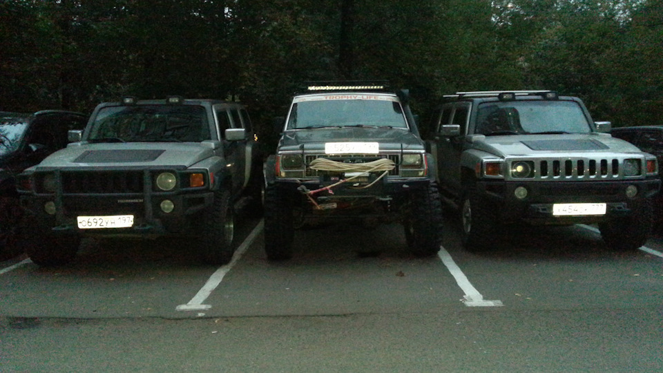 Замена передней подвески. — Hummer H3, 3,5 л, 2006 года | визит на ...