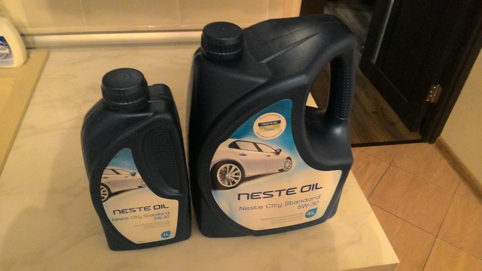 Очередная замена масла (NESTE City Standard 5W-30) — Ford Focus ...