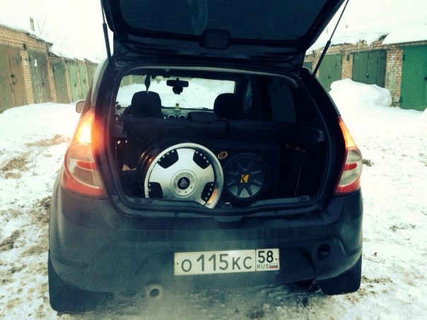 Фотосейшн . — Renault Sandero 1G, 1,6 л, 2012 года | фотография | DRIVE2