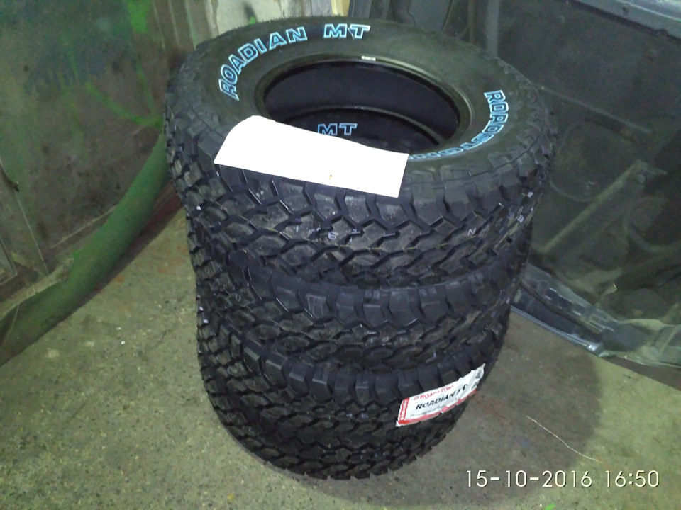 ROADSTONE ROADIAN MT и ее испытание — Mitsubishi Pajero (2G), 3,5 л ...
