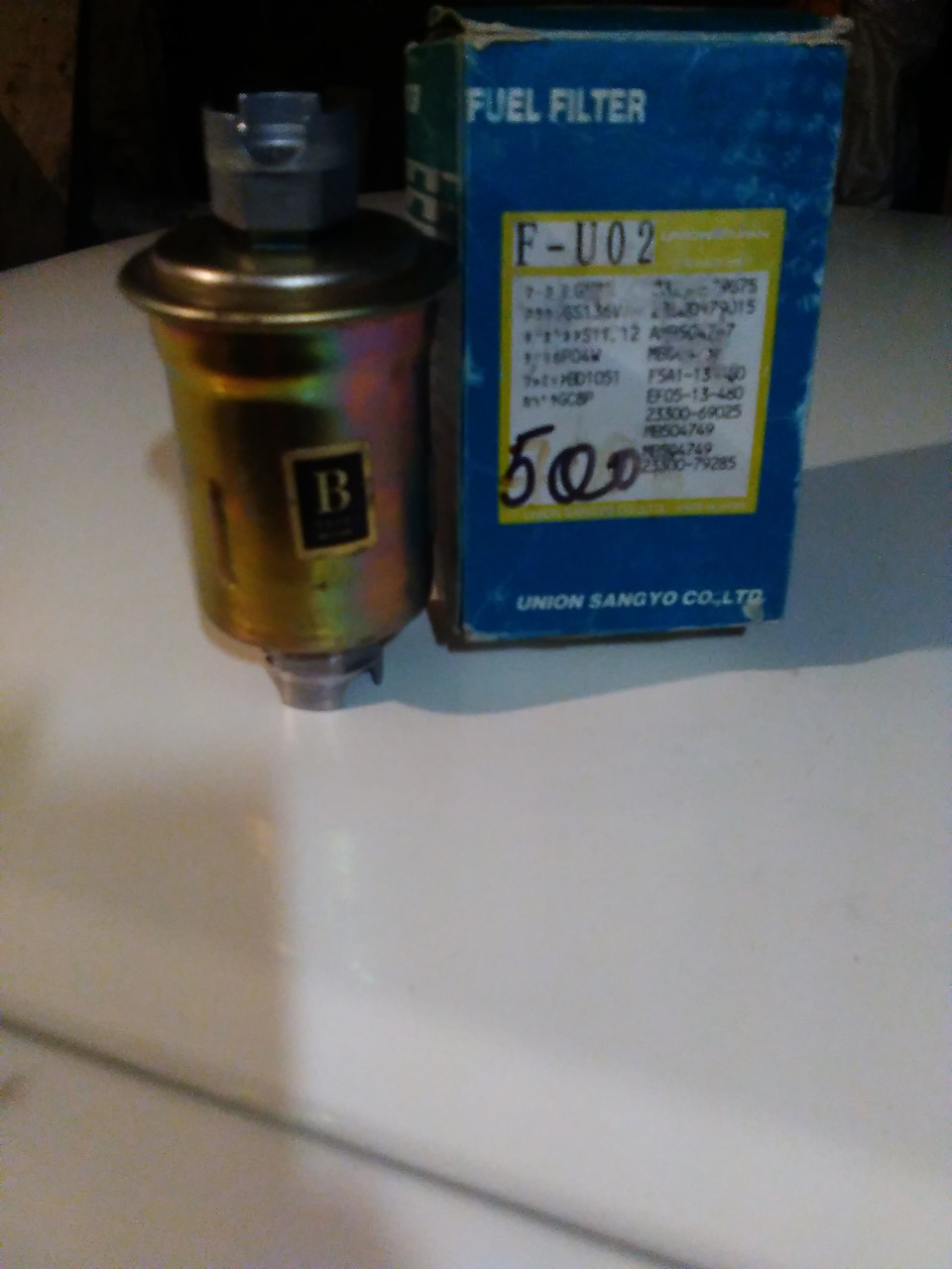 FU02 Фильтр топливный UNION | Запчасти на DRIVE2