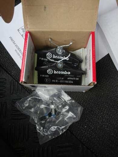 P85020 Тормозные колодки brembo | Запчасти на DRIVE2