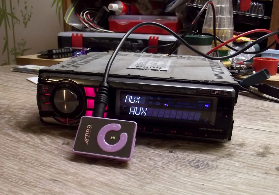 Aux Unplugging - How to make Line-in (line-in) to your car radio with ...