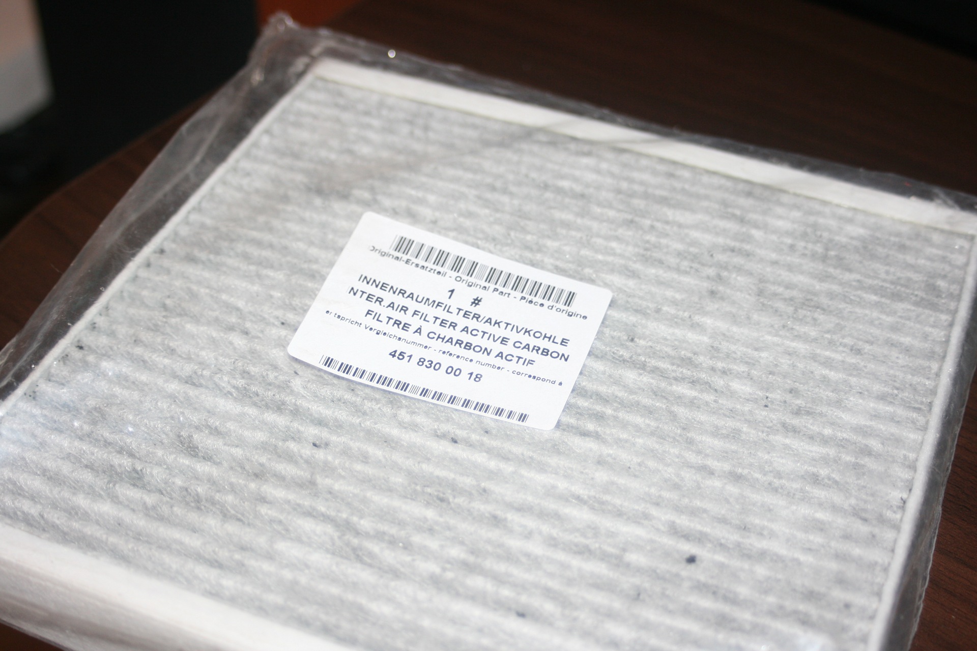 A4518300018 Картридж фильтра воздушного кондицицонер Mercedes ...