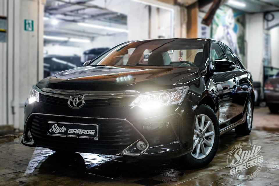 Перетяжка салона, потолка и торпеды Toyota Camry. — StyleGarage на DRIVE2