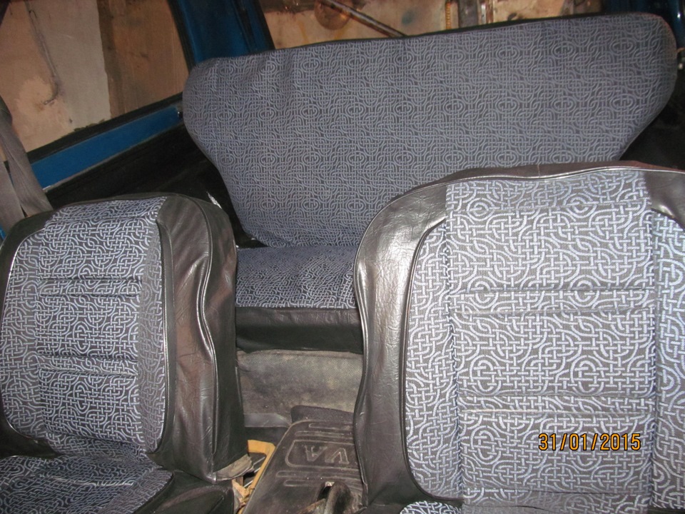 Чехлы 2121 под цвет — Lada 4x4 3D, 1,6 л, 1988 года | стайлинг | DRIVE2