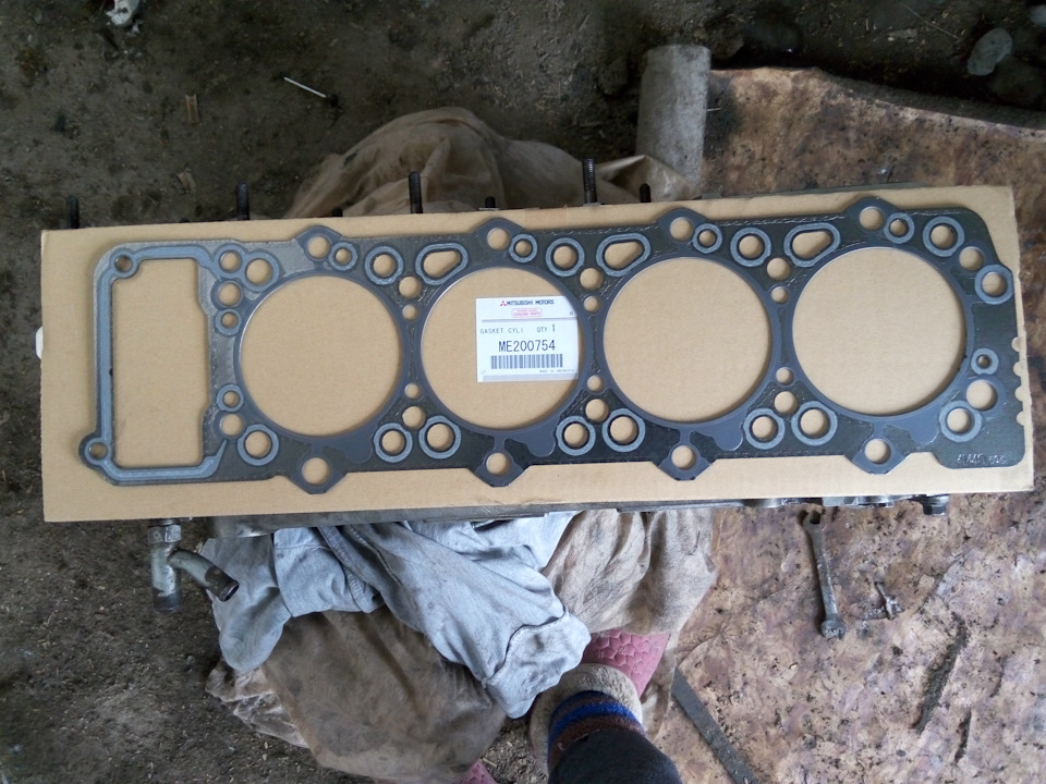 ME200754 ПРОКЛАДКА, ГОЛОВКА ЦИЛИНДРА Mitsubishi | Запчасти на DRIVE2