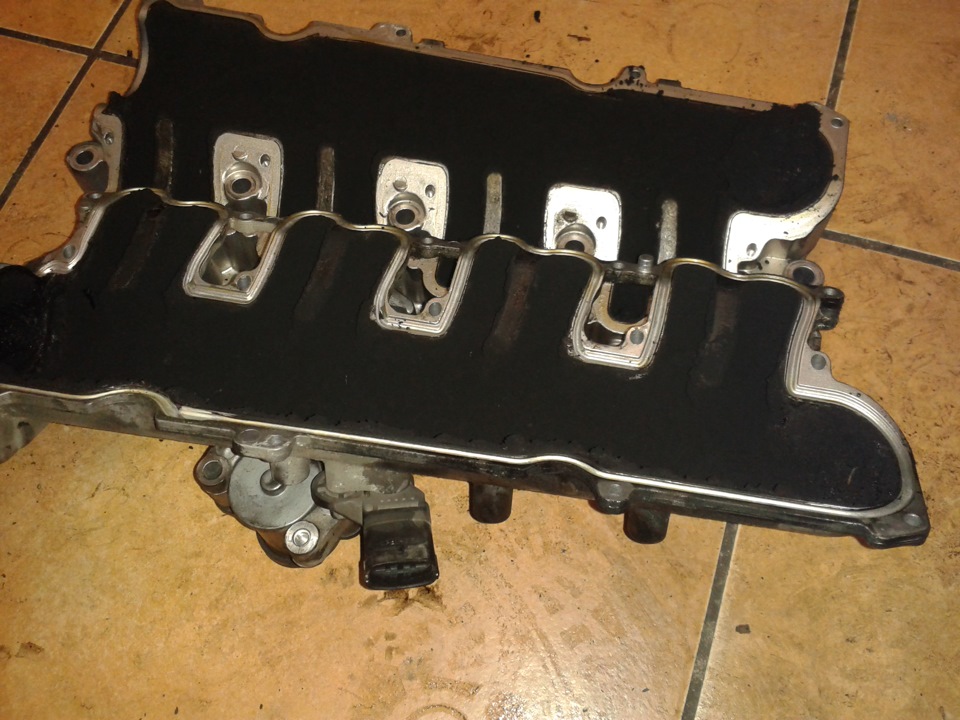 Впускной коллектор. — Saab 9-3 (2G), 1,9 л, 2005 года | своими руками ...