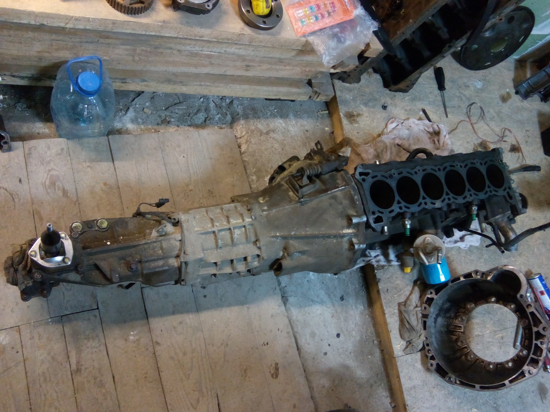 пост № 9: кпп+блок — Mazda RX-8, 1,3 л, 2004 года | тюнинг | DRIVE2