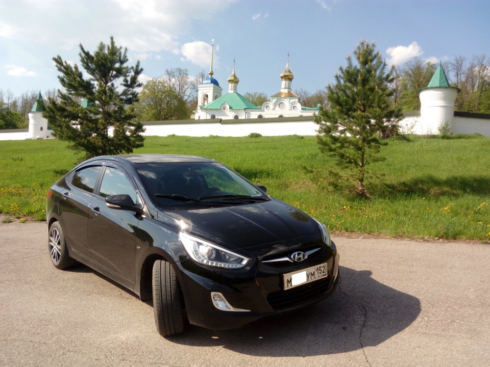 Посещение Ибердского храма — Hyundai Solaris (1G), 1,6 л, 2013 года | путешествие | DRIVE2