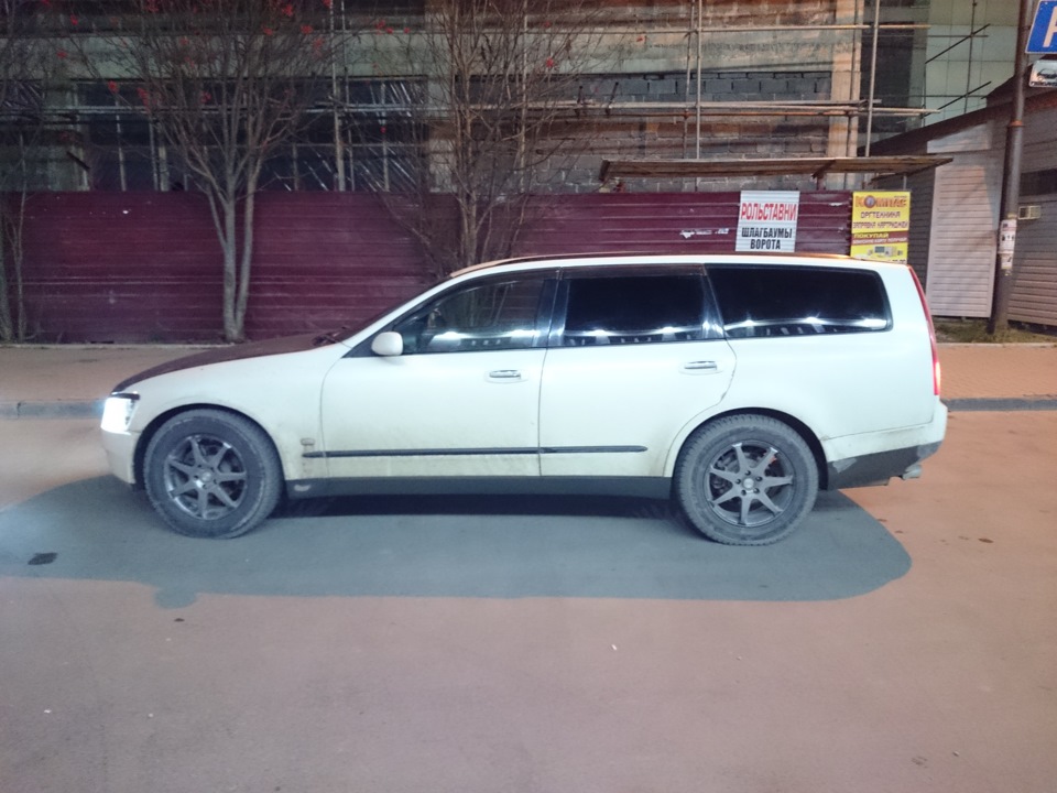 переобулся — Nissan Stagea (M35), 3 л, 2002 года | шины | DRIVE2